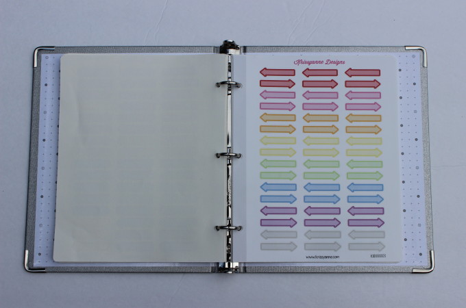 My Krissyanne Designs Sticker Binder! - JenPlans