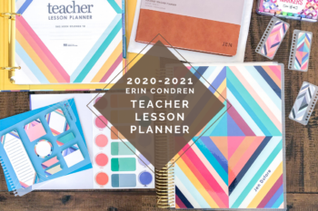 NEW 2020-2021 Erin Condren Teacher Lesson Planner - JenPlans